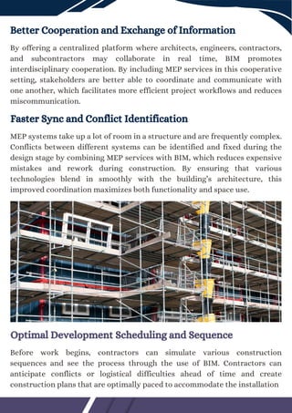 Exploring the Benefits of Integrating MEP and BIM Services in ...