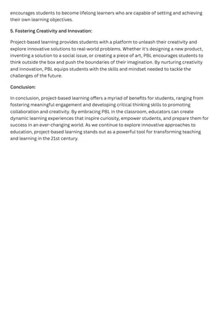 Exploring the Benefits of Project-Based Learning in the Classroom.pdf