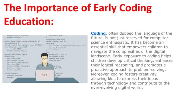 Exploring the Best Coding Classes Online for Kids | PPT