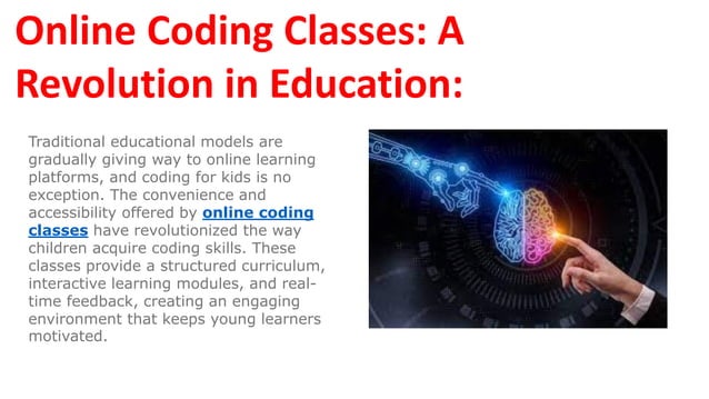 Exploring the Best Coding Classes Online for Kids | PPT