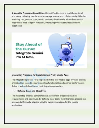 Exploring the Costs of Integrating Google Gemini Pro AI into Mobile ...