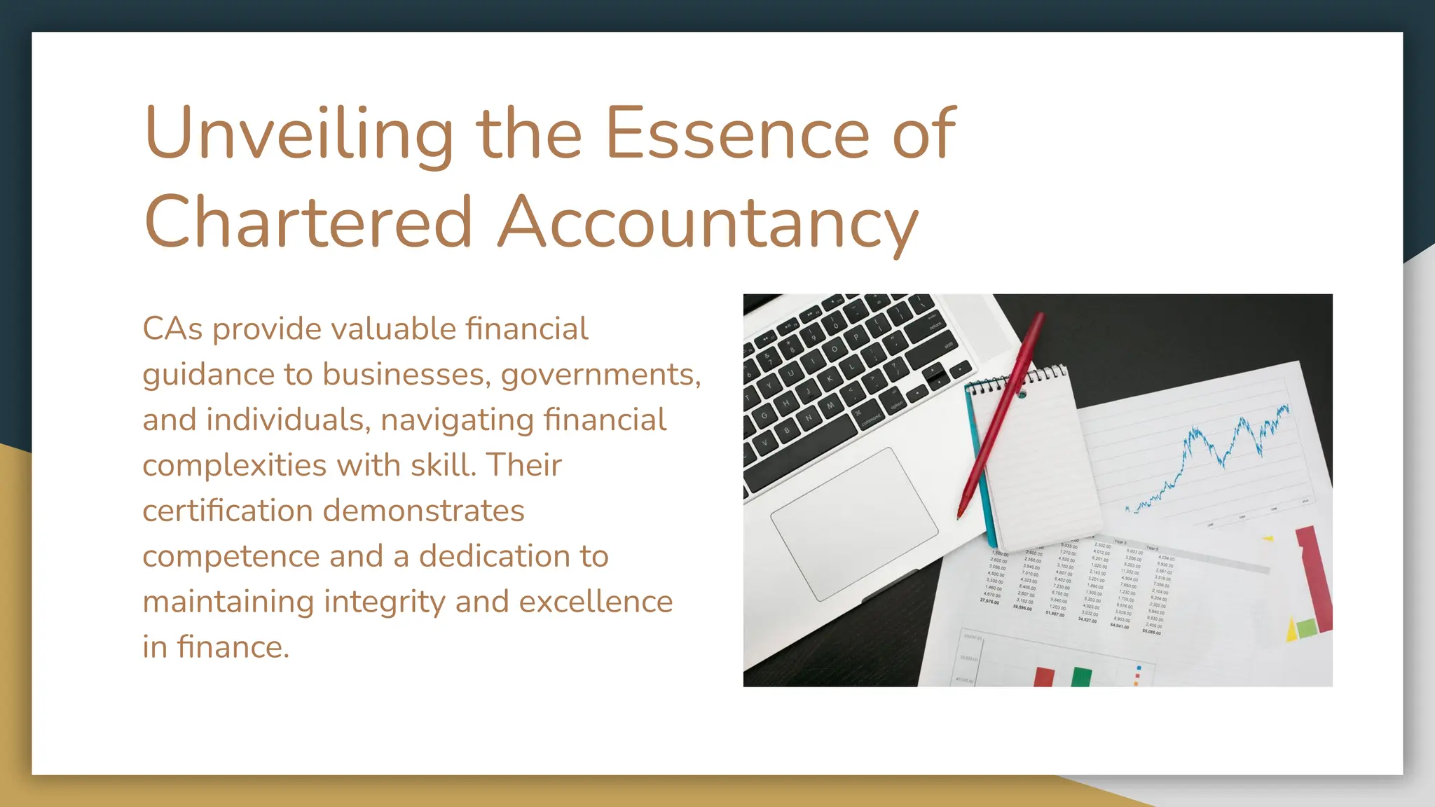 Exploring the Depth and Scope of Chartered Accountancy in India | PPT