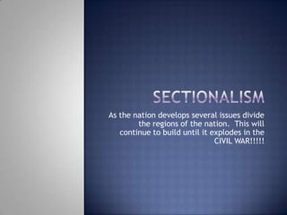 Exploring the development of the us | PPTX