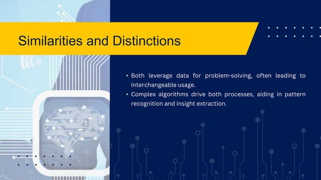 Exploring the Differences Data Mining vs. Machine Learning | PPTX