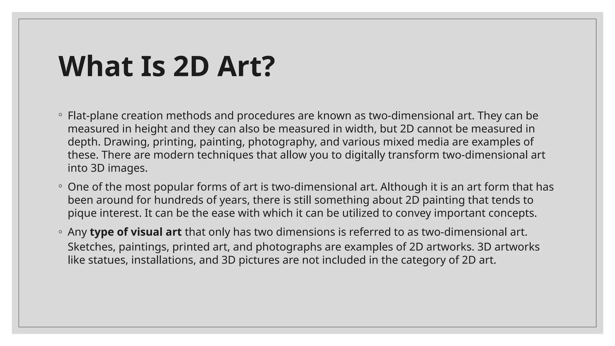 Exploring the Different Types of 2D Art.pptx