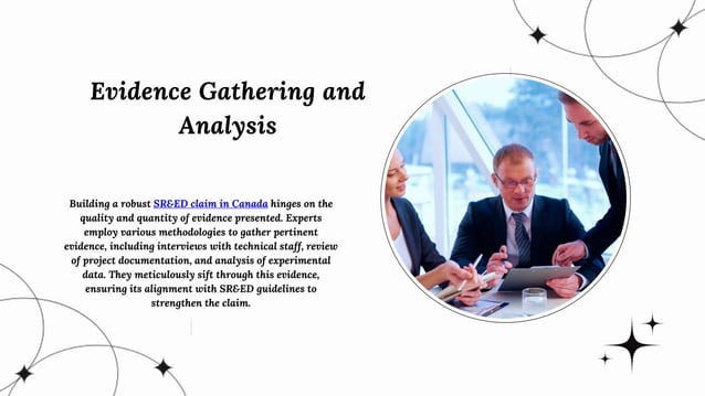Exploring the Diverse Techniques Employed by SR&ED Experts | PPT