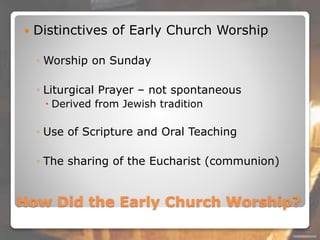 Exploring the Early Church - Lesson 1 | PPTX