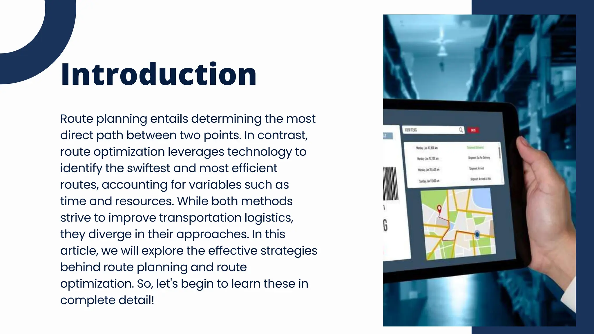 Exploring the Effective Strategies Behind Route Planning vs. Route ...