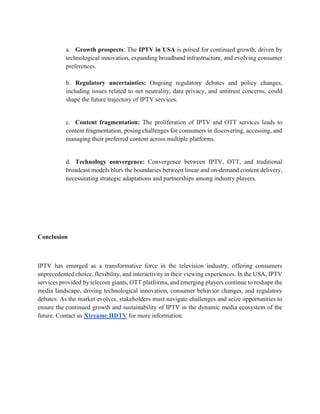 Exploring the Evolution and Impact of IPTV in USA- A Comprehensive ...