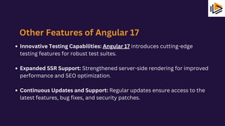 Exploring The Evolution of Angular: What’s new in Angular 17 | PPT