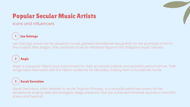 Exploring the Evolution of Secular Music in the Philippines.pptx ...