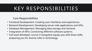 Exploring the Full Stack Developer Course in Bangalore.pptx