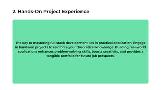 Exploring the Full Stack Developer Course Tips and Tricks.pdf