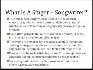 Exploring The History Of The Musical Genre | PPTX