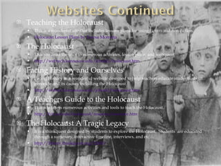 Exploring The Holocaut | PPT