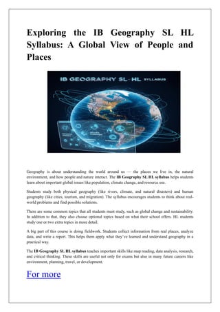 Exploring the IB Geography SL HL Syllabus.pdf
