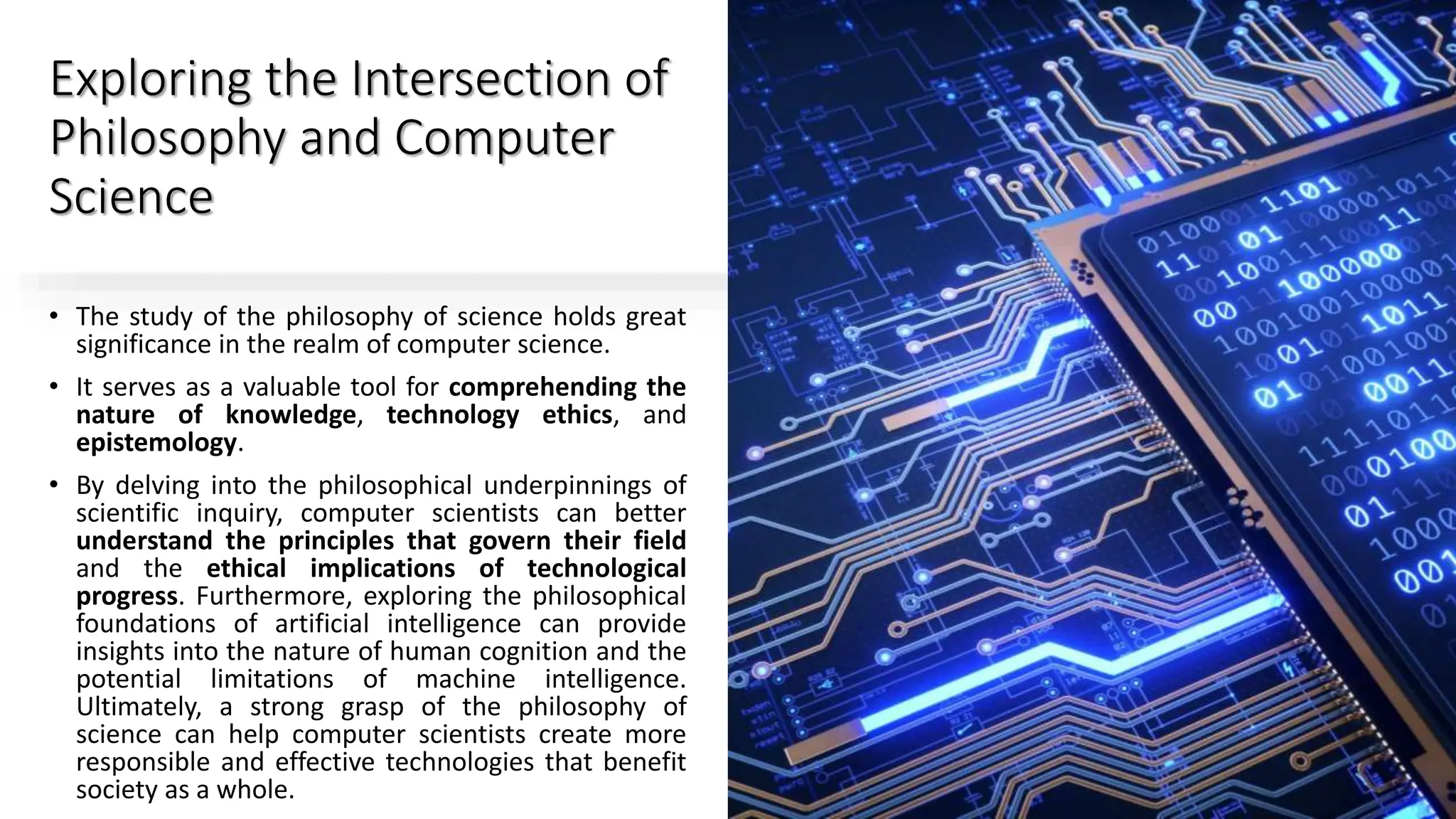 Exploring the Impact of Philosophy of Science on Computer Science.pptx ...