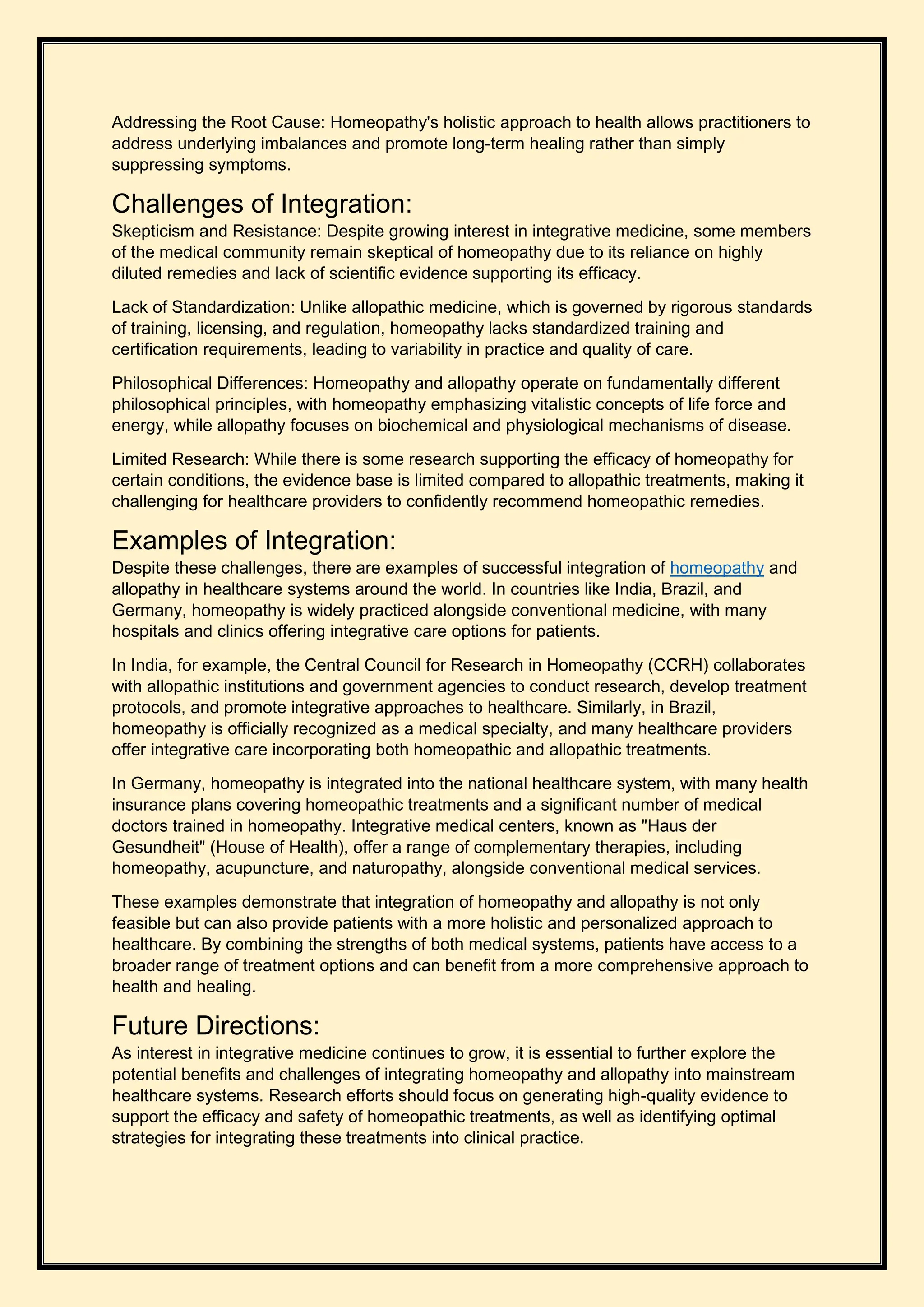 Exploring the Integration of Homeopathy and Allopathy in Healthcare.pdf