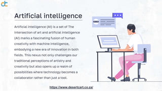 Exploring the Intersection of Art and Artificial Intelligence.pptx | Graphics Software ...