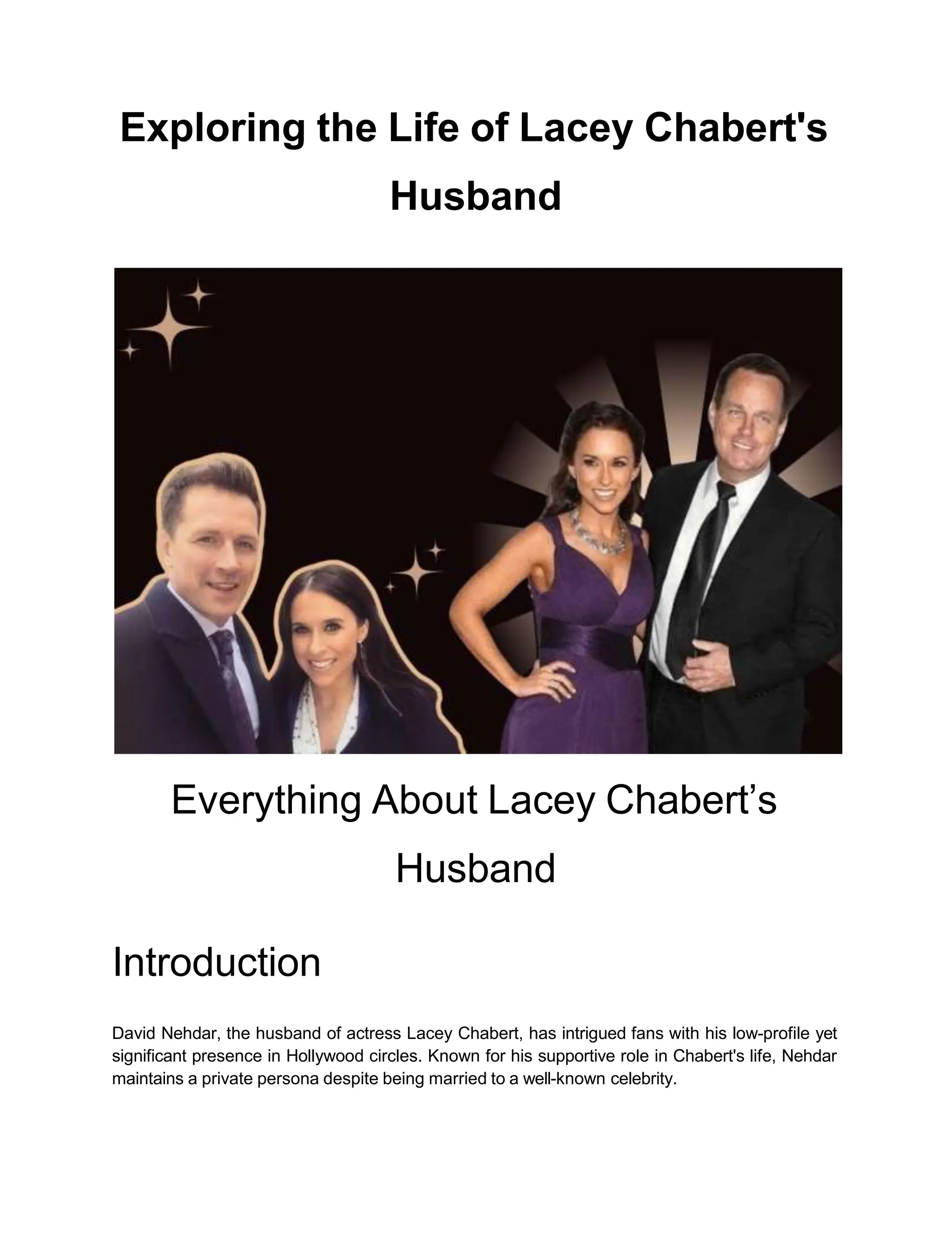 Exploring the Life of Lacey Chabert's Husband.pptx