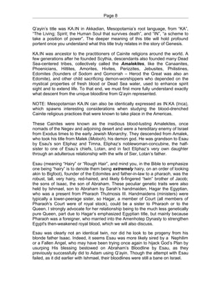 Exploring the mark of cain connection to the mark of the beast | PDF