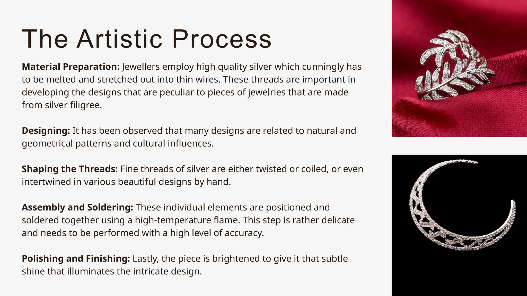 Exploring the Materials Silver Filigree Jewellery and Its Artistic ...