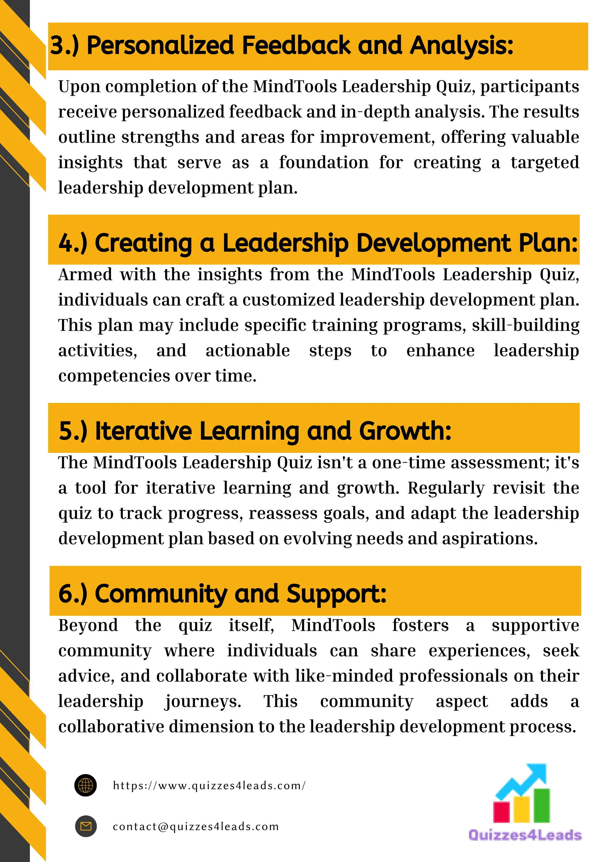 Exploring the MindTools Leadership Quiz Template | PDF