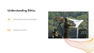 Ethical Issues Related to Military Drones | PPTX
