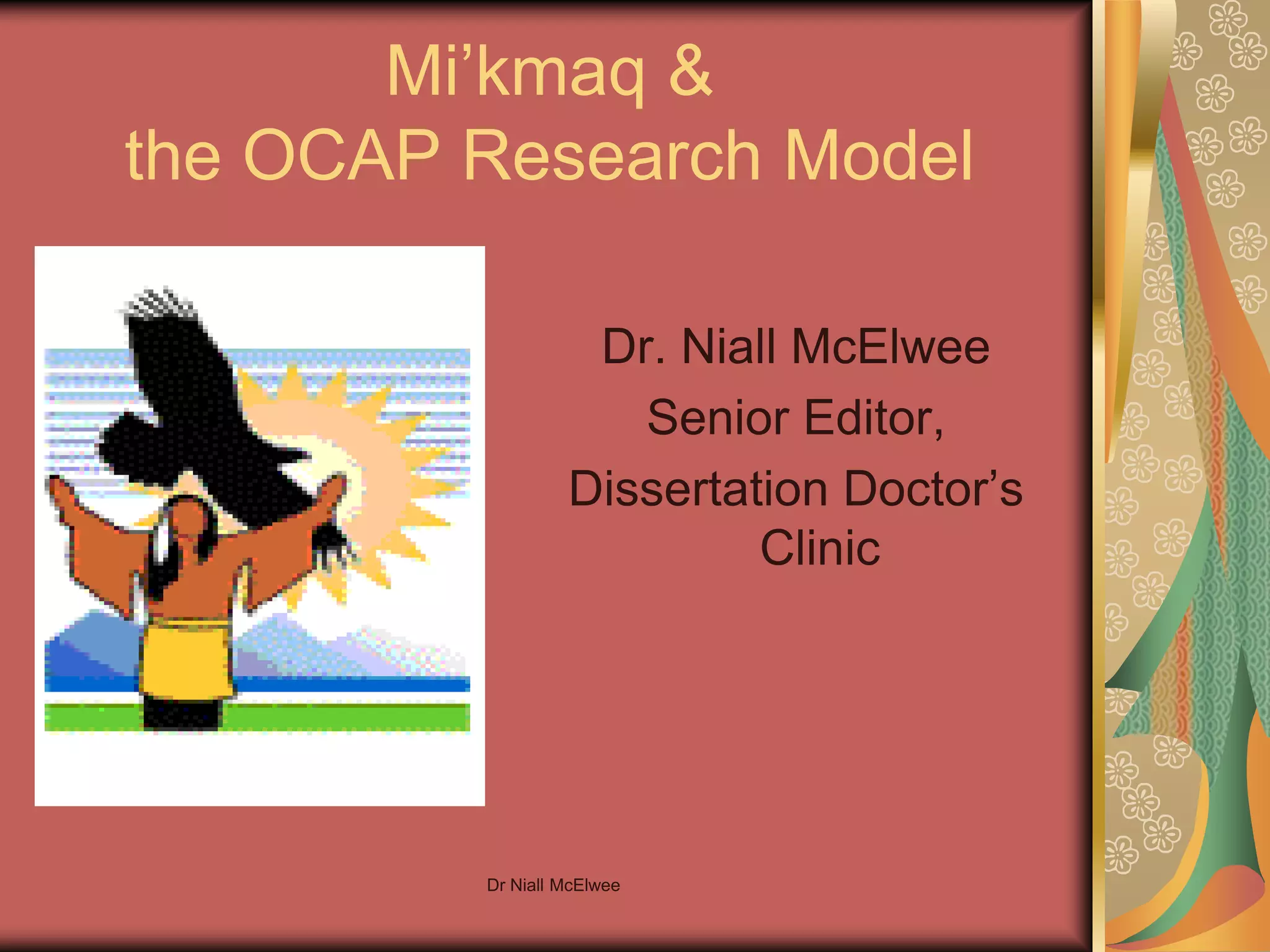 Exploring the ocap Research Model | PPT