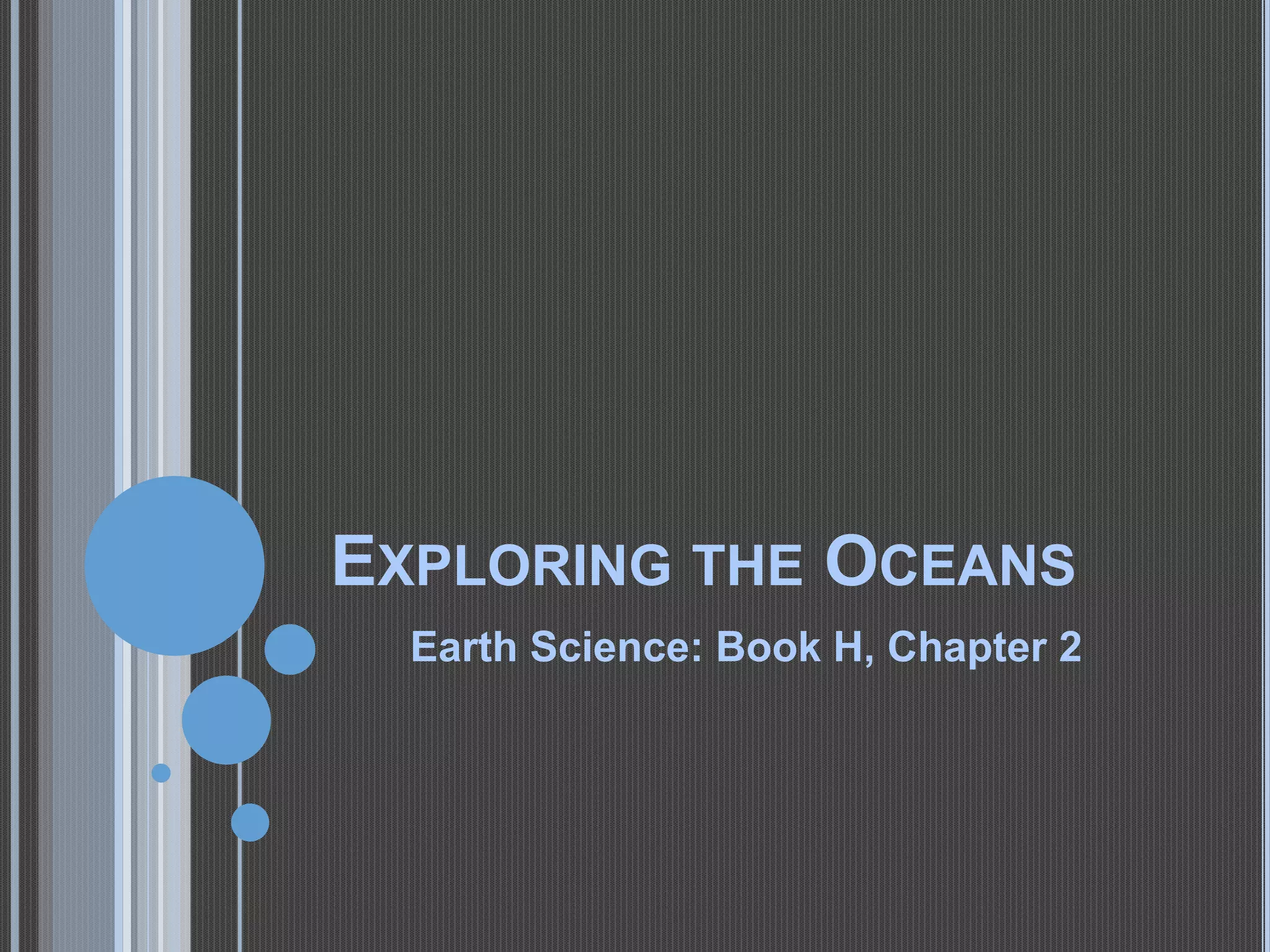 Exploring the Oceans | PPTX