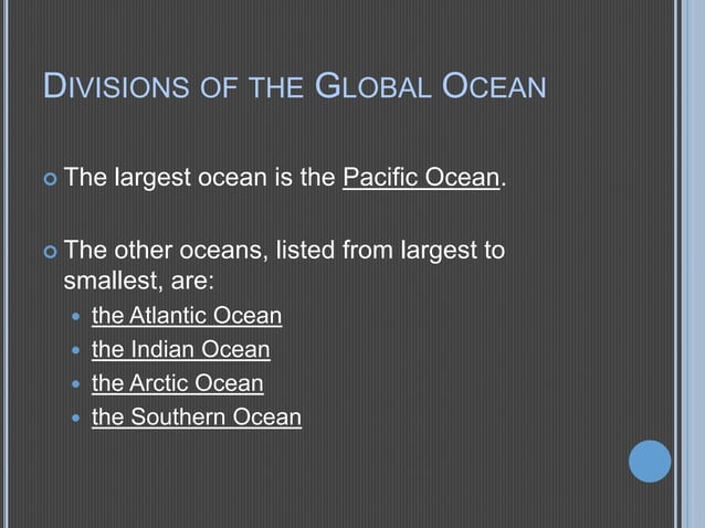 Exploring the Oceans | PPTX | Geography | Science