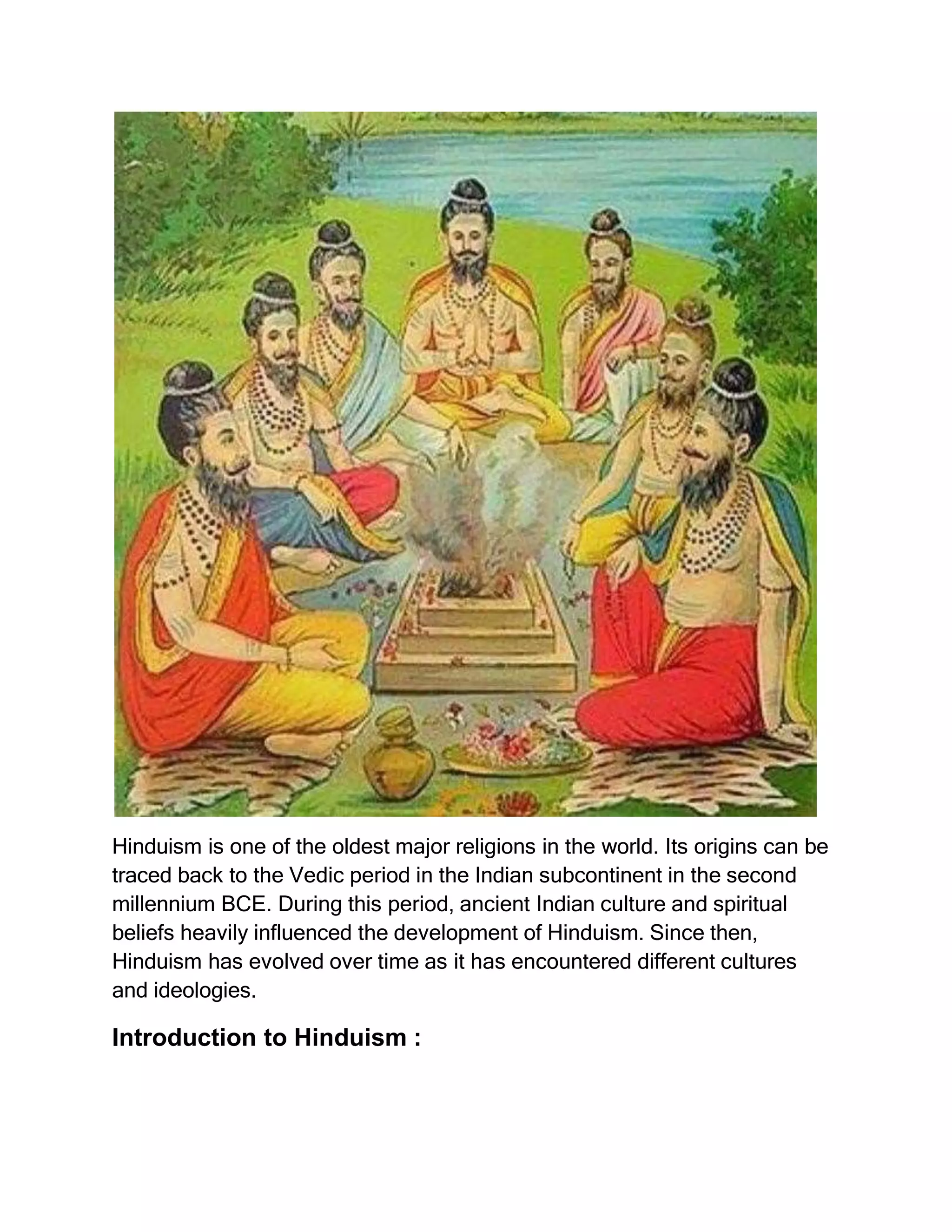 Exploring The Origins Of Hinduism | PPTX