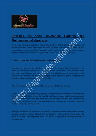 Exploring the Phenomenon of Hyperpop.pdf