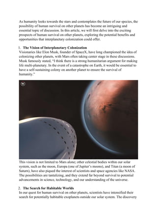 Exploring the Possibility of Human Survival on Other Planets.pdf