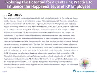 Exploring the Potential for a Centering Practice to Influence the ...