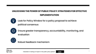Exploring The Potential For Change Through India’s Public Policy pdf | PDF