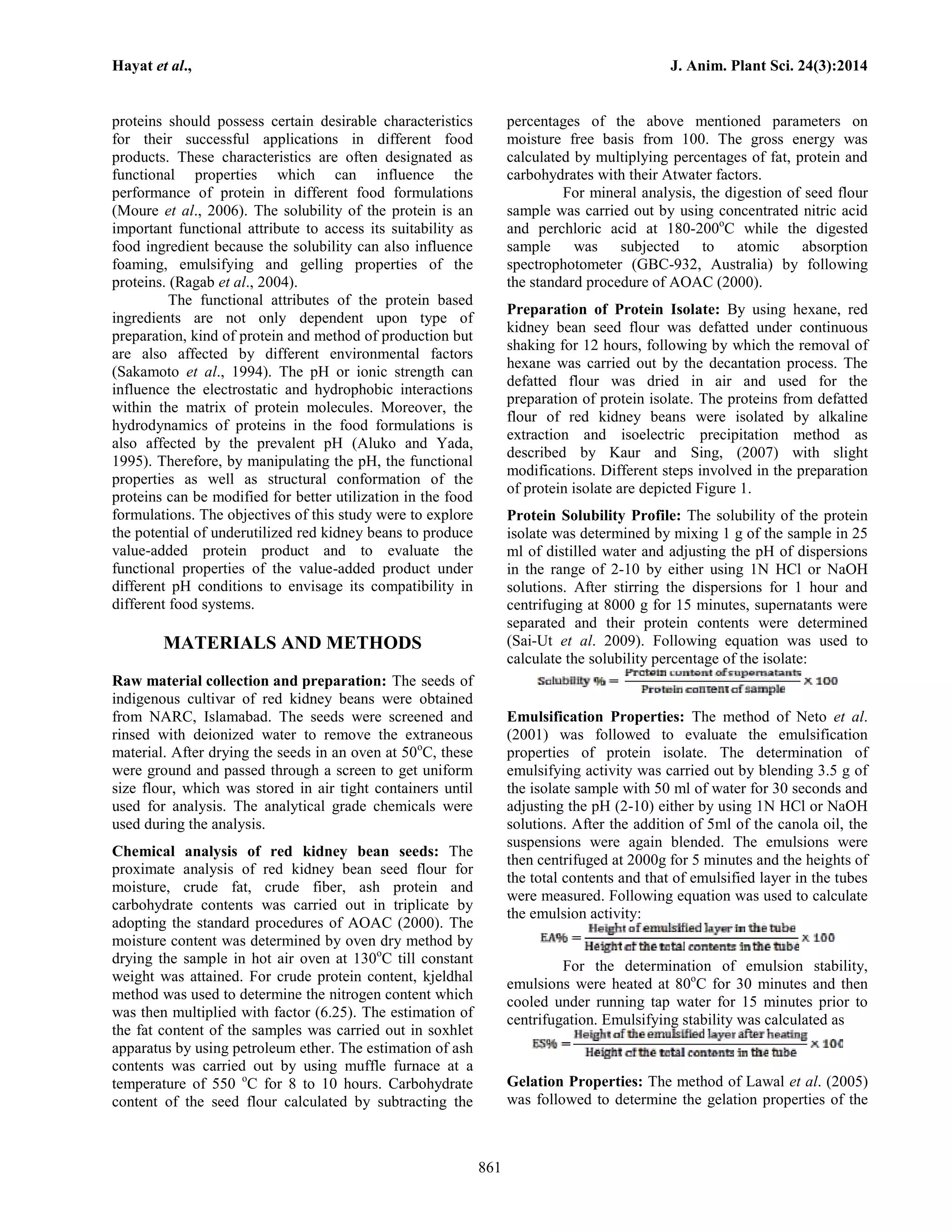 Exploring the potential of red kidney beans | PDF