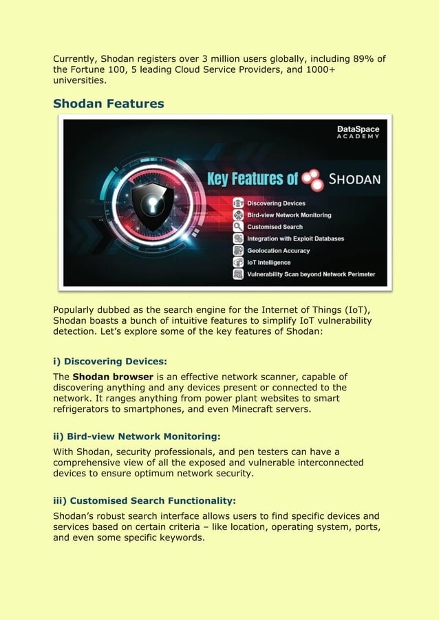Exploring The Potential Of Shodan From Networking To Cybercrime Pdf