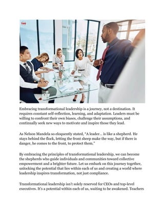 Exploring the Power of Transformational Leadership.pdf