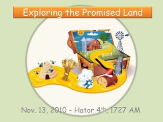 Exploring the promised land | PDF