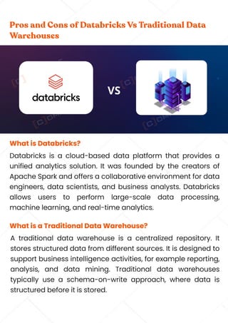 Exploring the Pros and Cons Databrick vs Traditional Data Warehouses | PDF