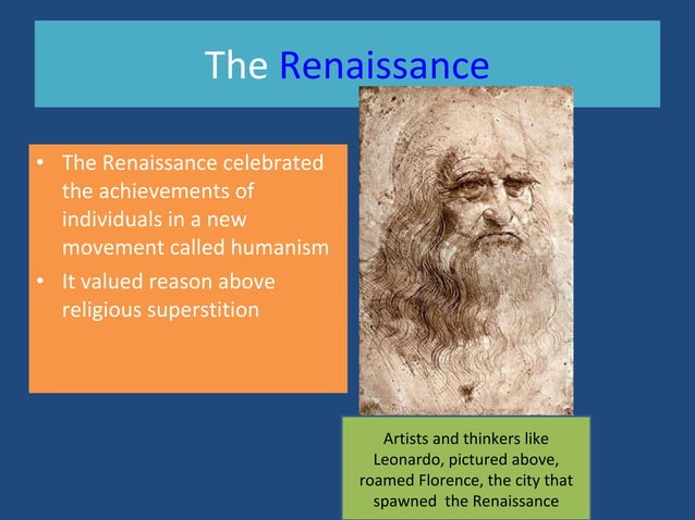 Exploring The Renaissance | PPT