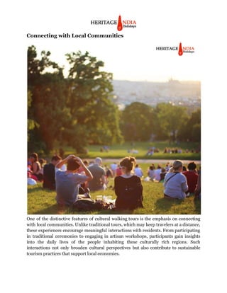 Exploring the Rich Tapestry of Heritage_ Cultural Walk Tour Packages.pdf