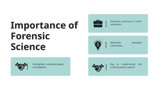 Exploring the Role of Forensic Science in Indian Criminal Justice ...