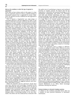 Exploring the role of informants in interpretive case study research in ...