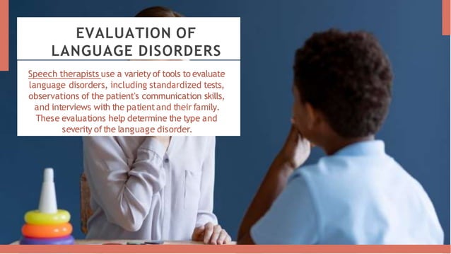 EXPLORING THE SCOPE OF LANGUAGE DISORDERS TREATED BY SPEECH THERAPISTS ...