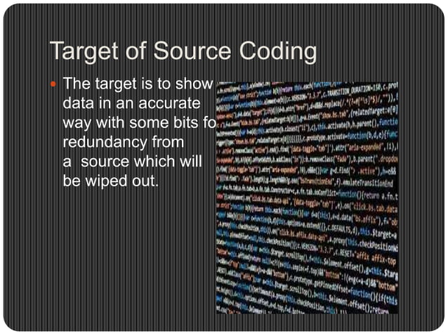 Exploring The Secret Of Source Coding And Cryptograpic Coding Ppt