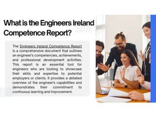 Exploring the Significance of Engineers Ireland Competence Report | PPTX