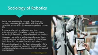 Exploring the Sociology of Robotics.pptx