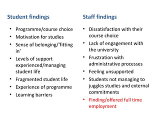 Exploring the student experience | PPT